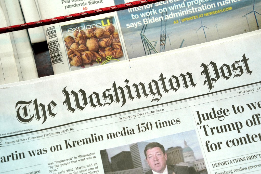 Washington Post suffered worst print circulation decline among top 25 ...