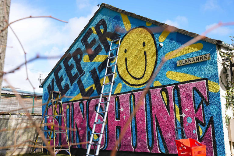 'Keeper Lit Sunshine' iconic Derry artwork transformed by international ...