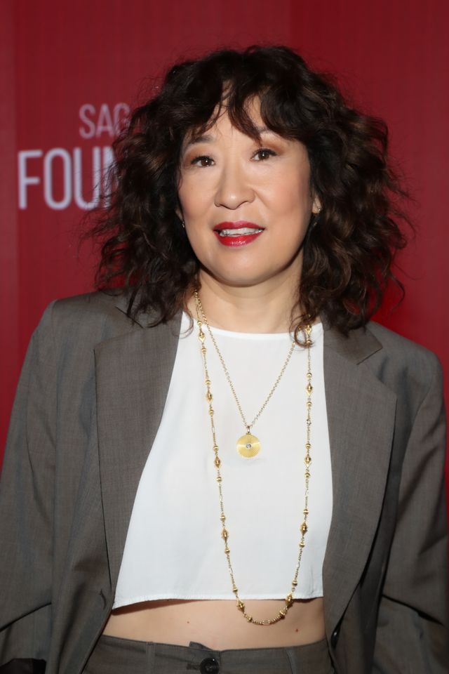 Sandra Oh, 54, switches up her hair and shows off her rarely-seen ...