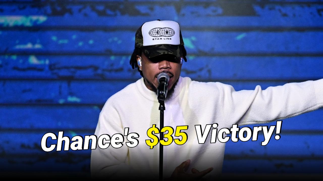 Chance the Rapper was awarded $35 in a countersuit against former ...