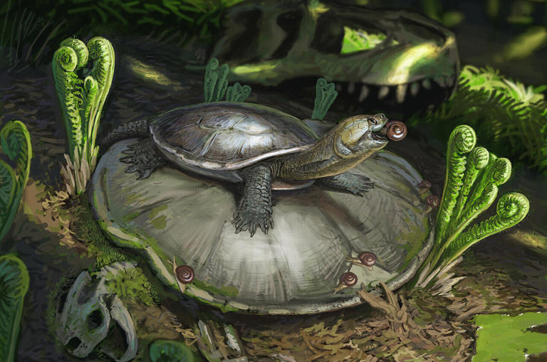 Shell-cracking turtles defied mass extinction at the end of the ...