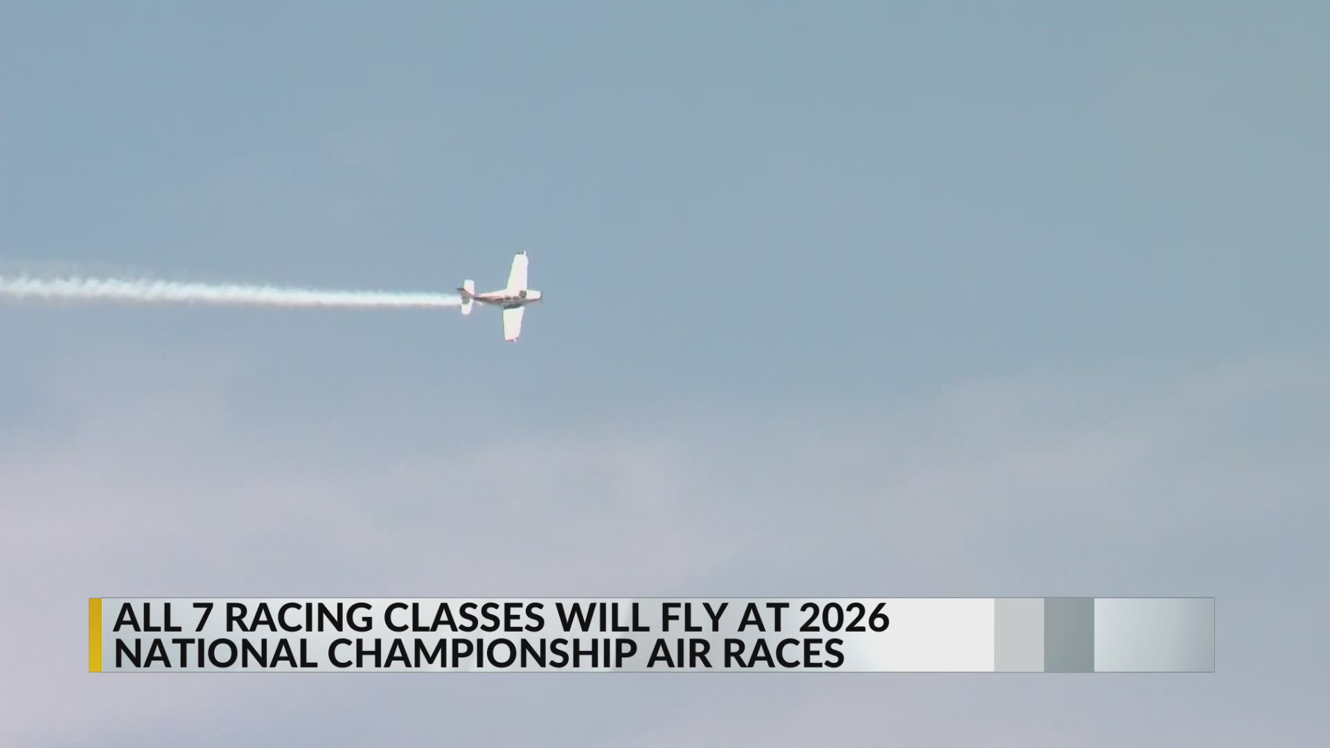 All 7 racing classes will fly at 2026 National Championship Air Races ...