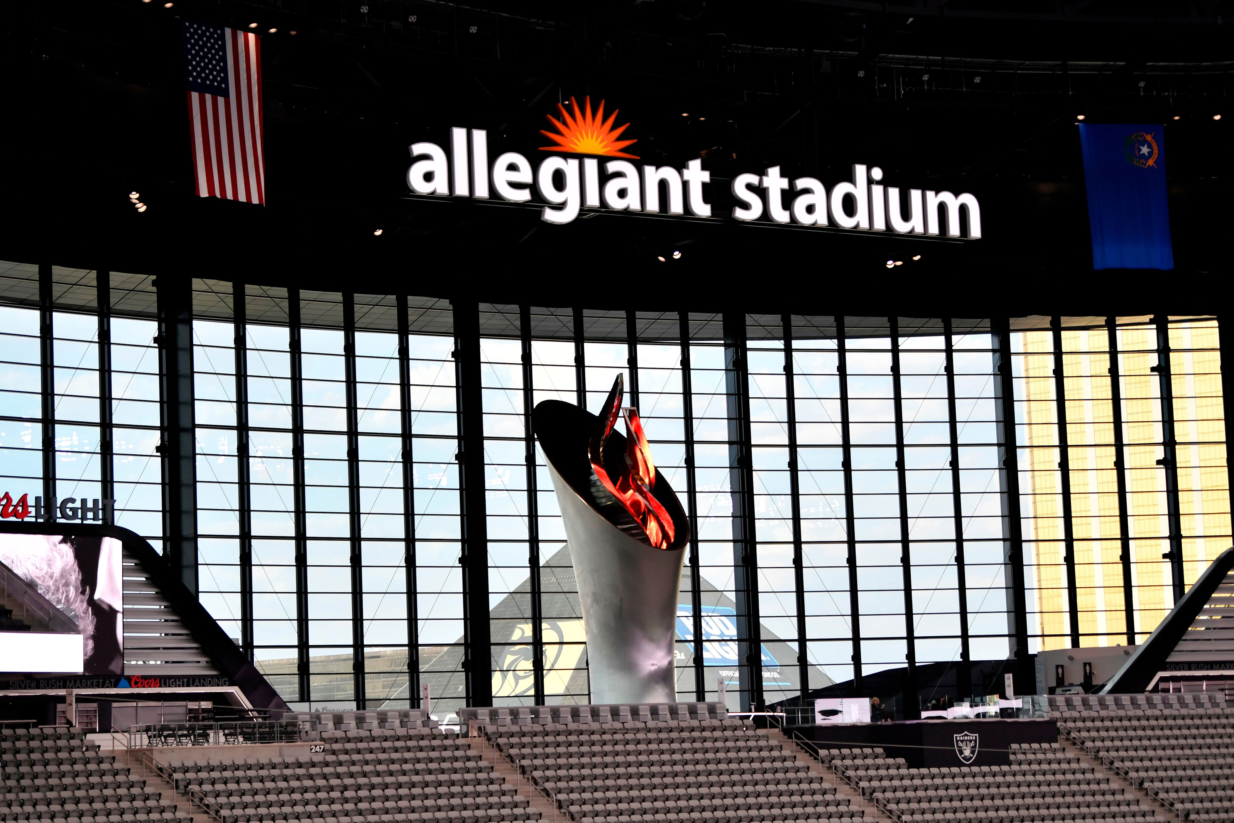 Allegiant Stadium hosts Earth Month EV ride and drive event to ...