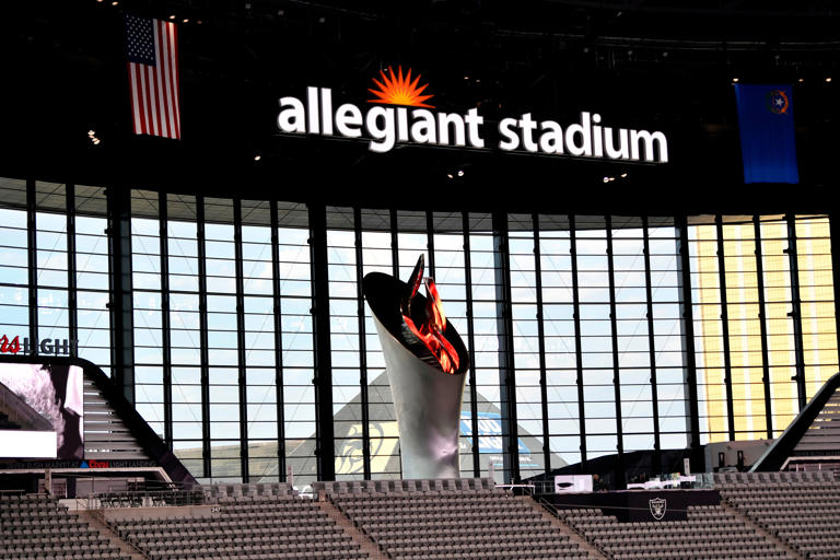 Allegiant Stadium hosts Earth Month EV ride and drive event to ...