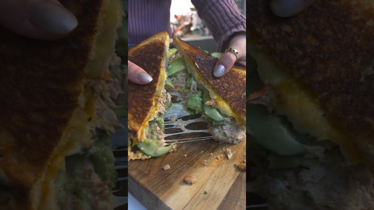 I discovered the ultimate tuna melt hack 🥪