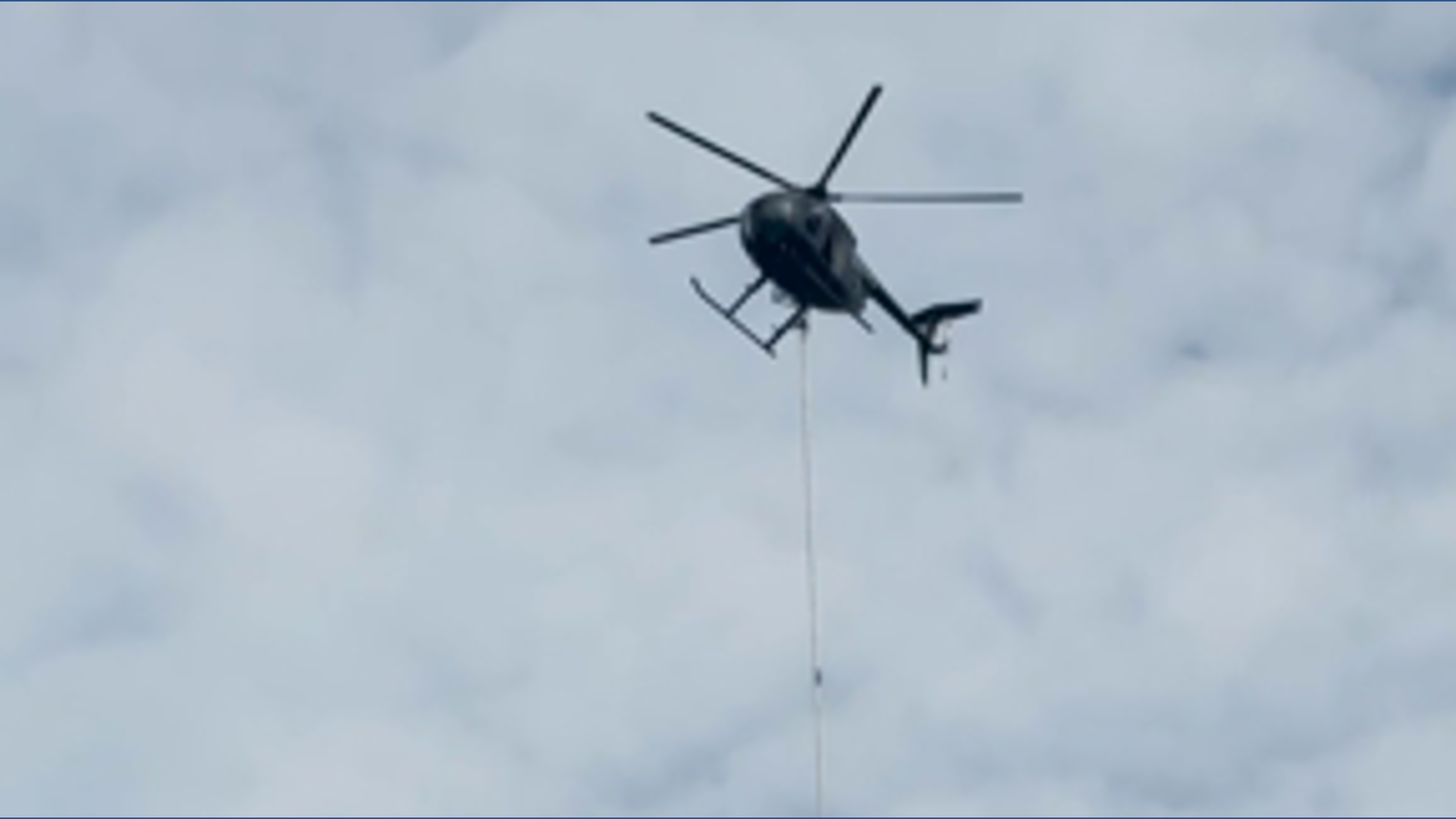 Crews use aerial saw to trim trees in Pataskala
