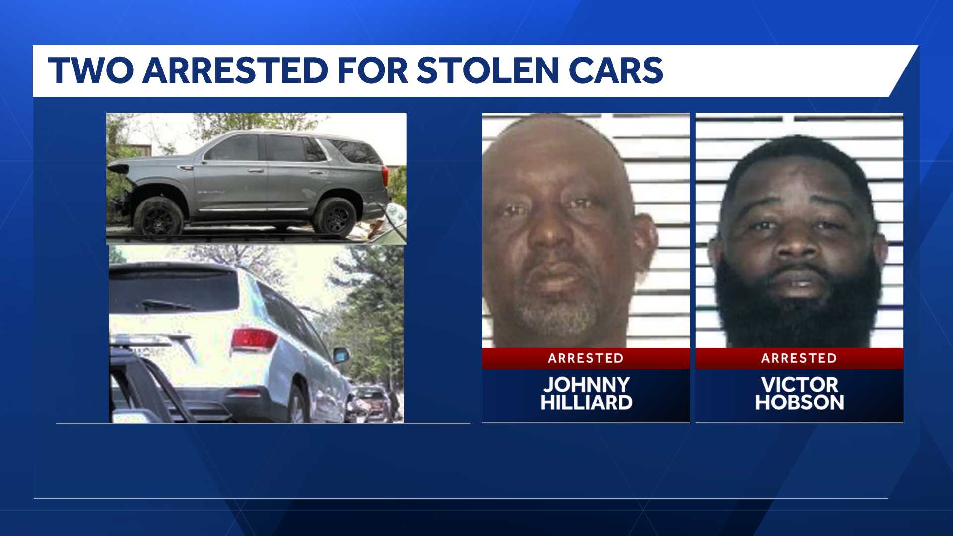 2 arrested after stolen vehicles recovered at Jackson auto business