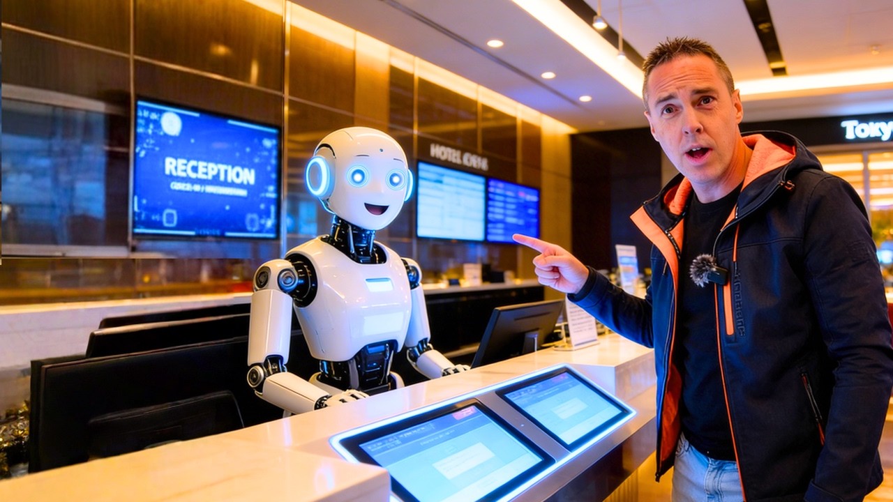 I stayed in the world’s first robot hotel!