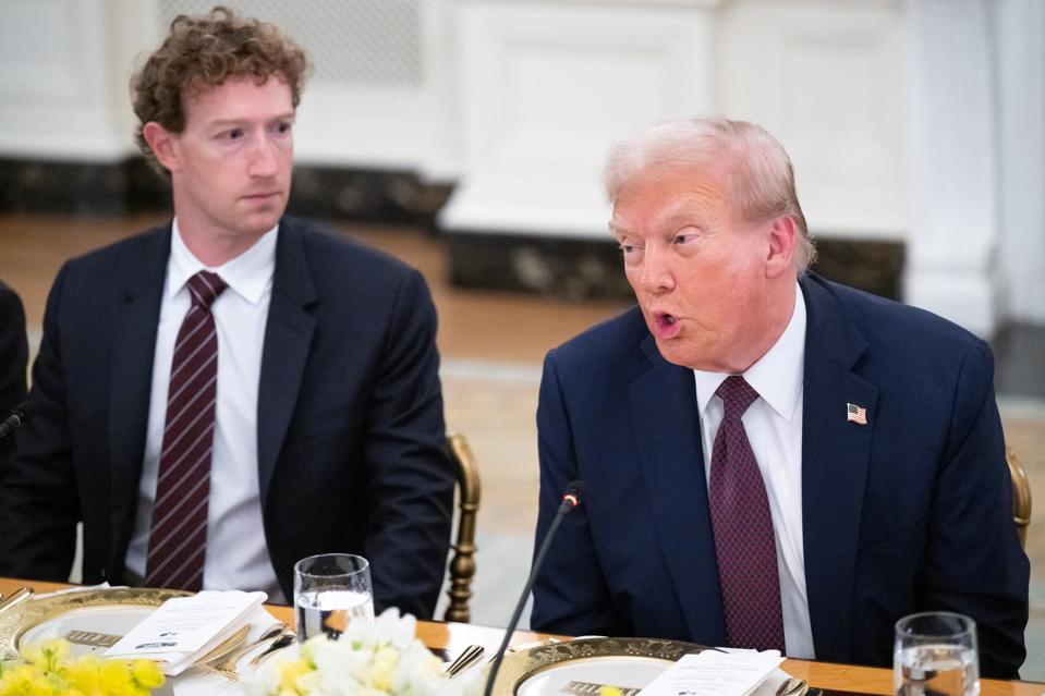 Trump taps Zuckerberg, Huang and Ellison for White House AI panel ...