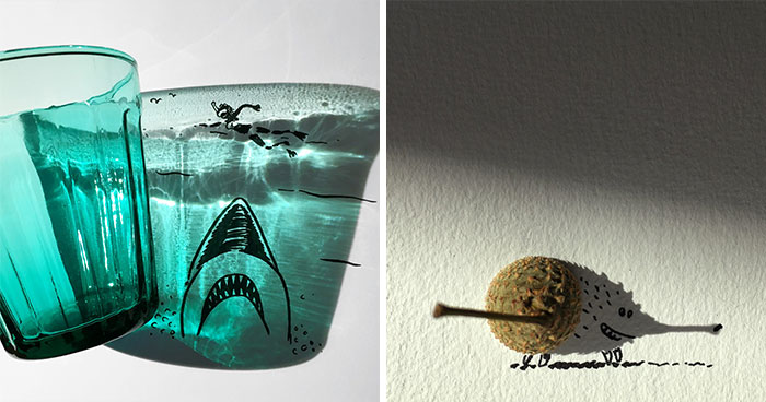 22 pics of shadows stealing the spotlight and creating illustrations