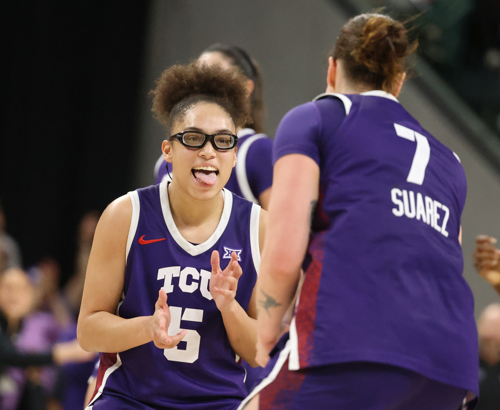 Olivia Miles and Marta Suarez teamed up at TCU and trying to get past ...