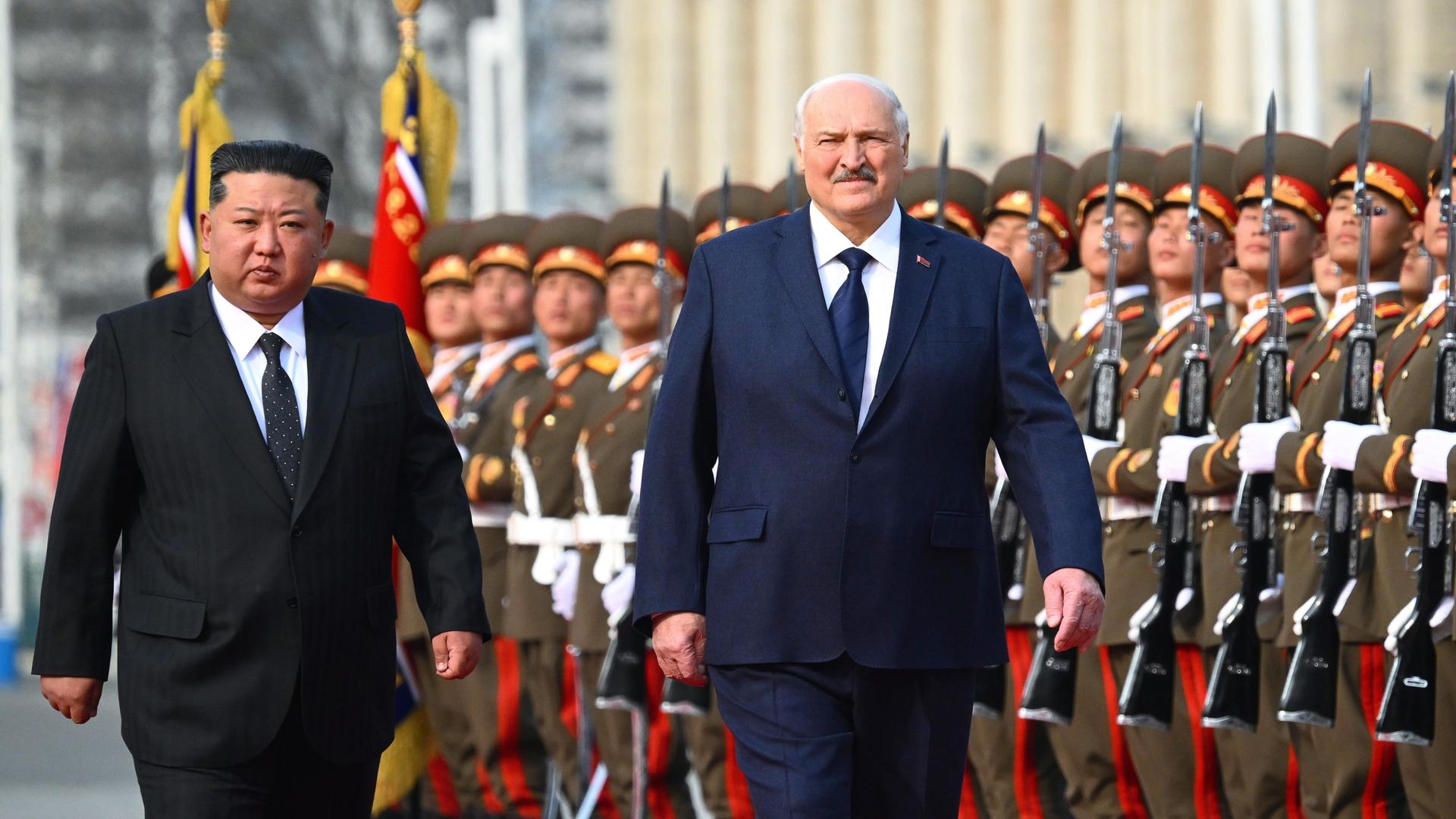 Belarusian president Lukashenko arrives in North Korea for talks with ...
