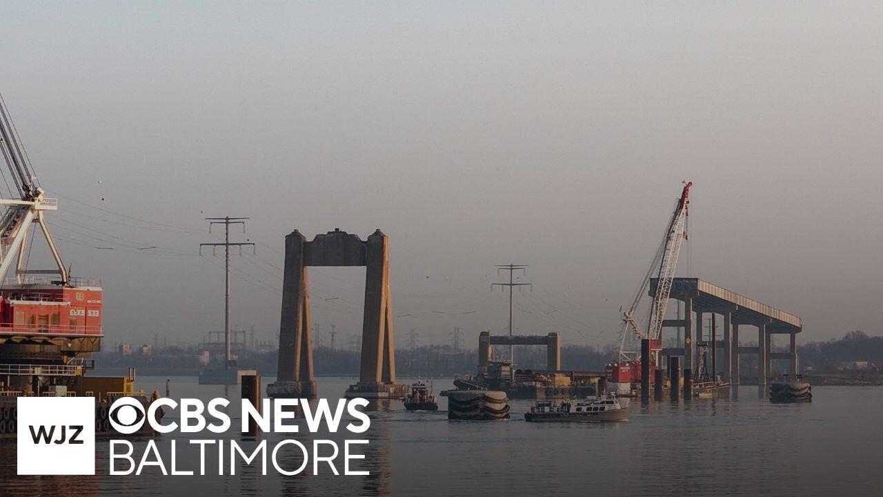 Maryland officials share update on Baltimore’s Key Bridge rebuild