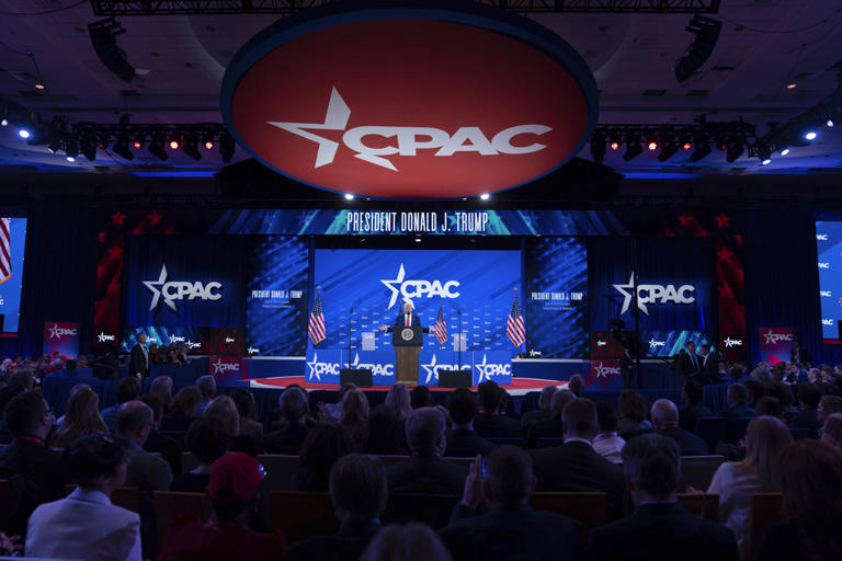 Watch live: Abbott, Bannon, Carr set to speak at CPAC Day 2
