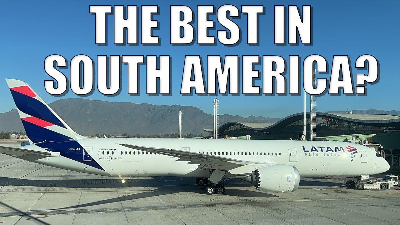 LATAM Airlines 787 Dreamliner business class Santiago to Lima