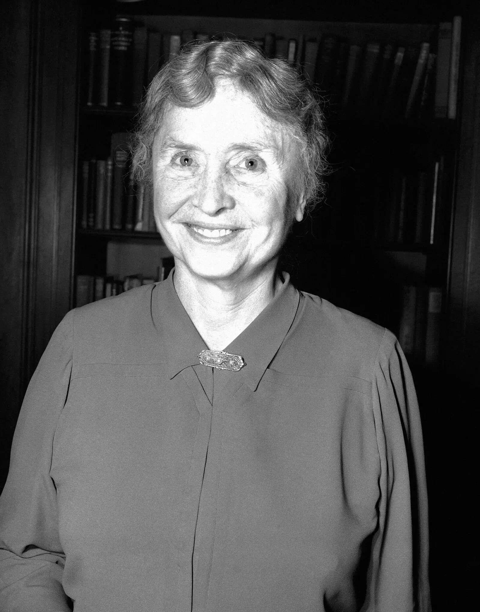 Quote of the day by Helen Keller: "The best and most beautiful things ...
