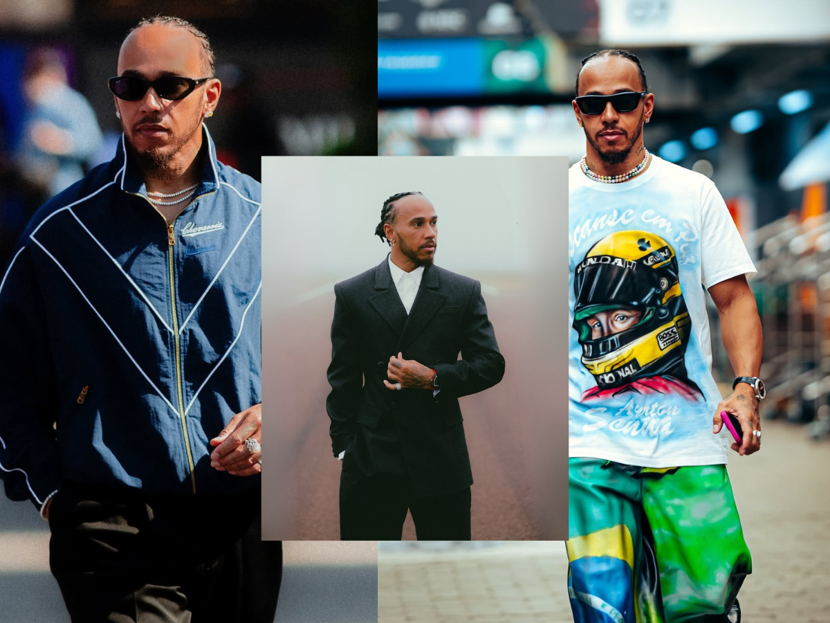 Inside Lewis Hamilton's F1 fashion evolution: From 'horrendous clothes ...