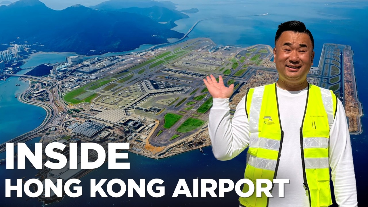 I gained rare access to HK’s smart airport 🛫