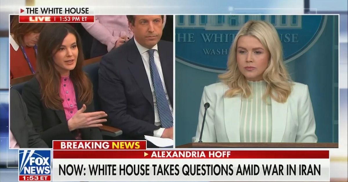 Fox reporter asks Leavitt how war can be ‘wrapping up’ while more ...