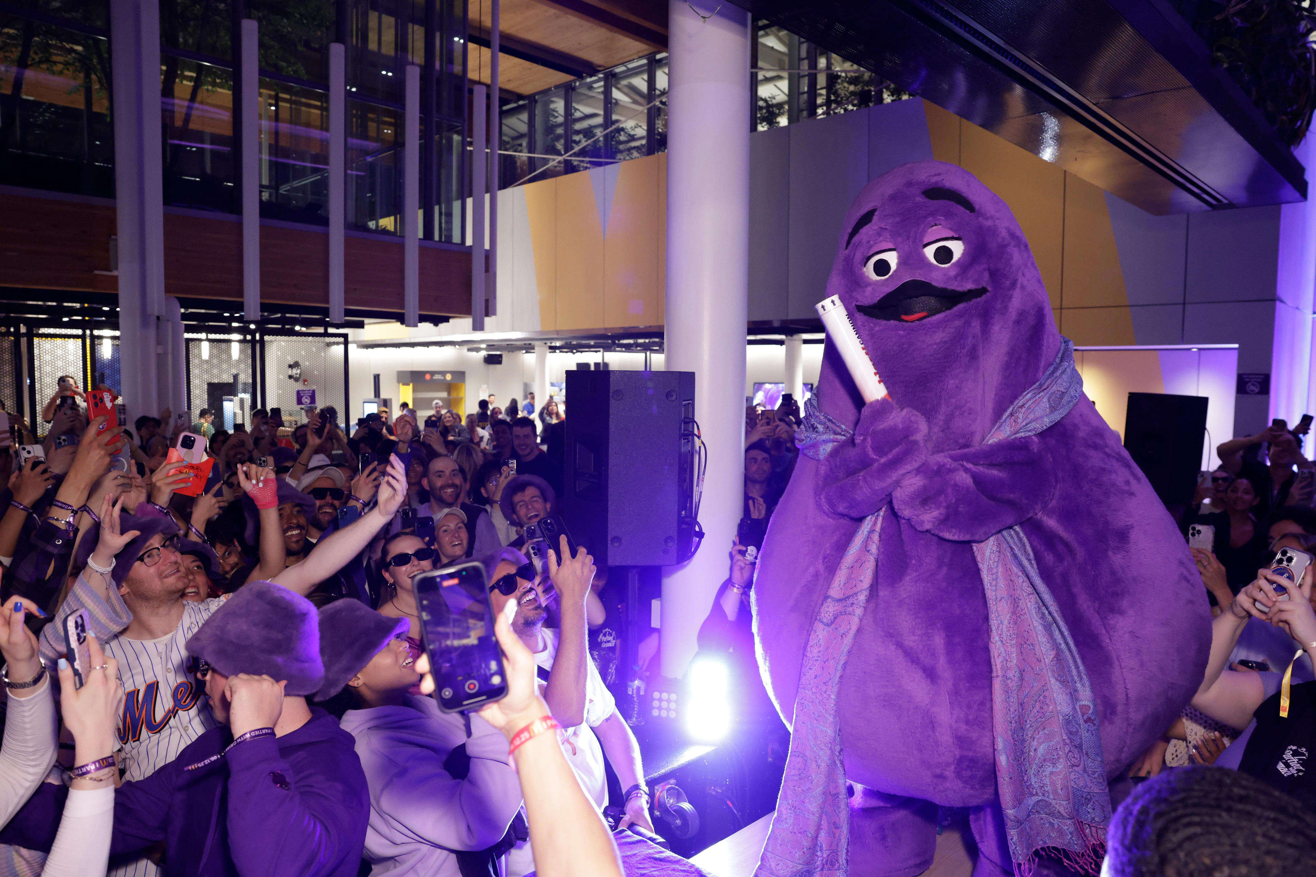 McDonald's releases 3 new Grimace items. Why you can't get them