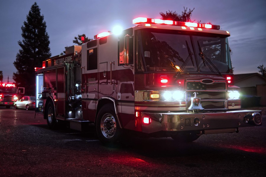 2 dead, 3 hospitalized after car crashes into tree, catches on fire