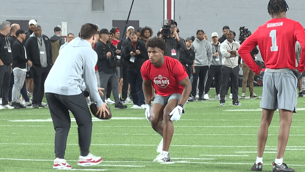 Buckeye stars shine at pro day as NFL scouts descend on Columbus