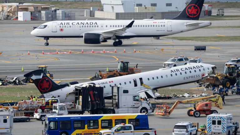 Air Canada plane collision at LaGuardia: Most injured passengers ...