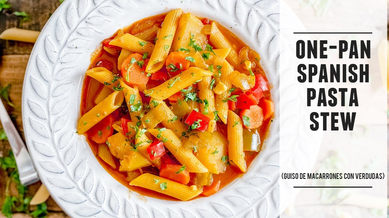 Classic Spanish pasta stew: A heart-warming and flavorful dish
