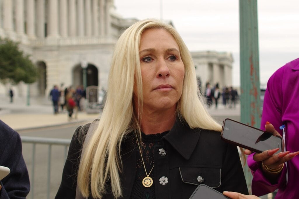 Marjorie Taylor Greene says Trump and Republicans 'betrayed their ...