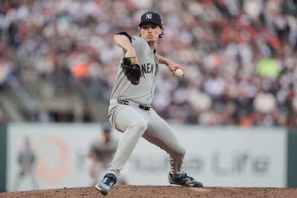 Yankees place Max Fried on IL with elbow bone bruise