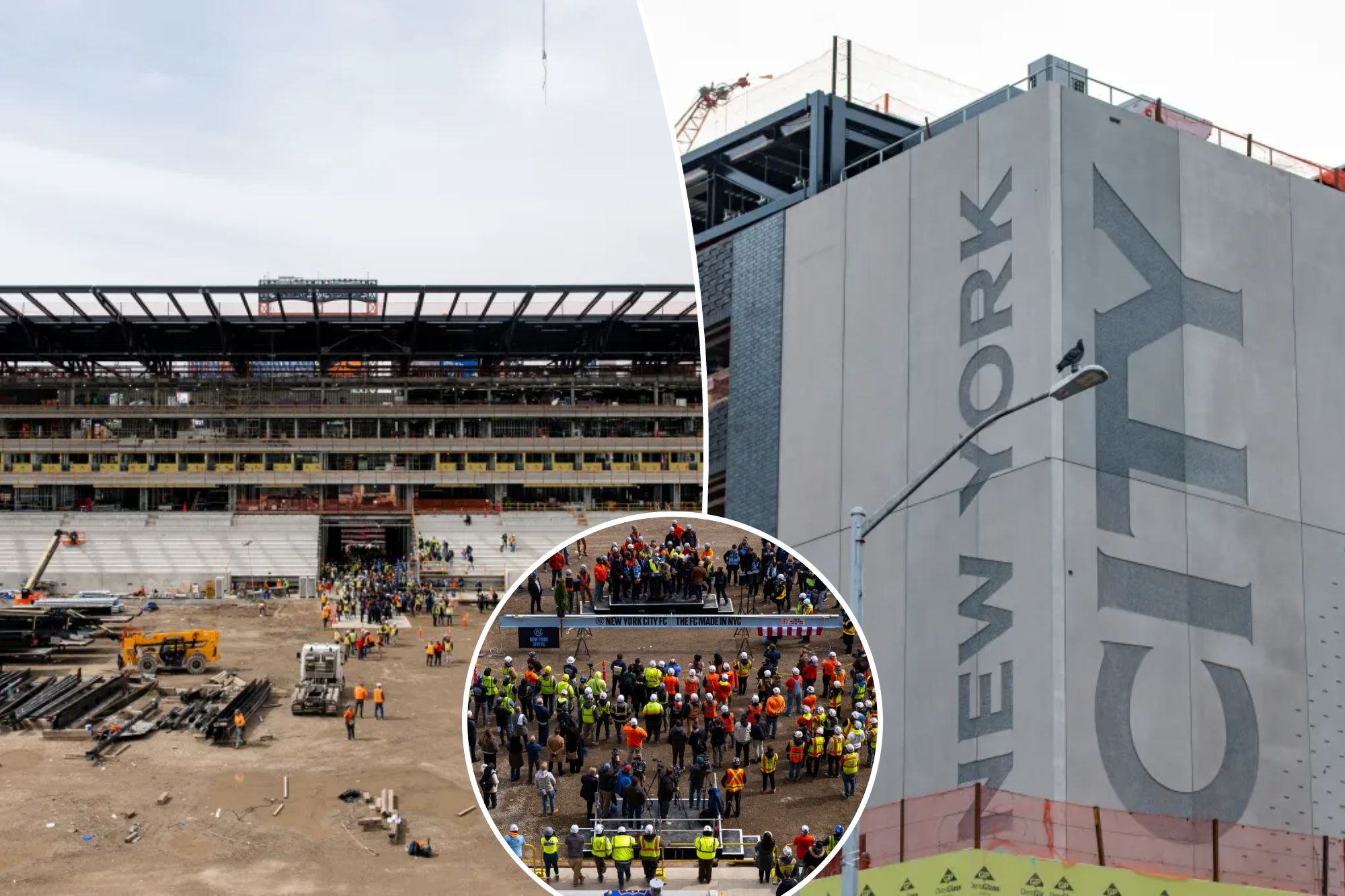 NYCFC’s future home hits 'monumental occasion' as stadium takes shape