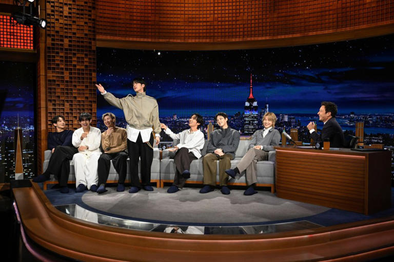 BTS 'Tonight Show' photo: Inside interview with Jimmy Fallon
