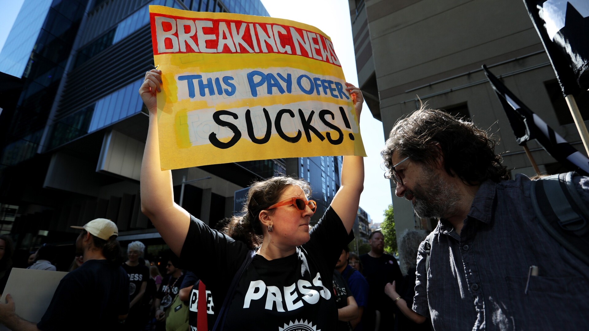ABC staff strike for first time in 20 years over pay and conditions