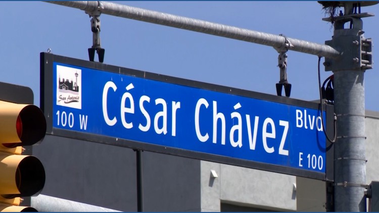 When might the City of San Antonio officially rename Cesar Chavez ...