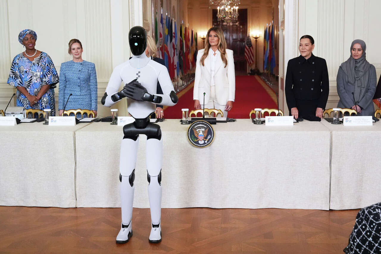 Bay Area startup's robot joins Melania Trump at the White House