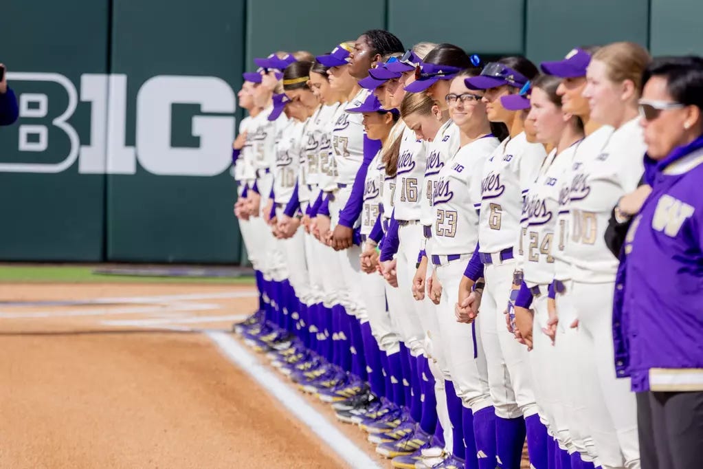 Washington Huskies continue slow climb up USA Softball rankings