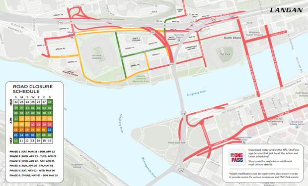 Pittsburgh officials unveil public transportation plans for NFL draft ...