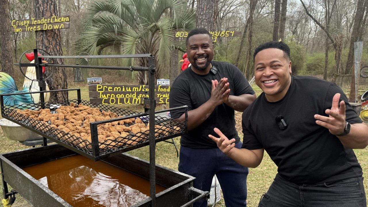 I tried the $3,850 chicken baptism! 🍗💸