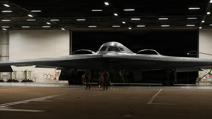 New images show B-2 Spirit bombers departing for Iran mission with ...