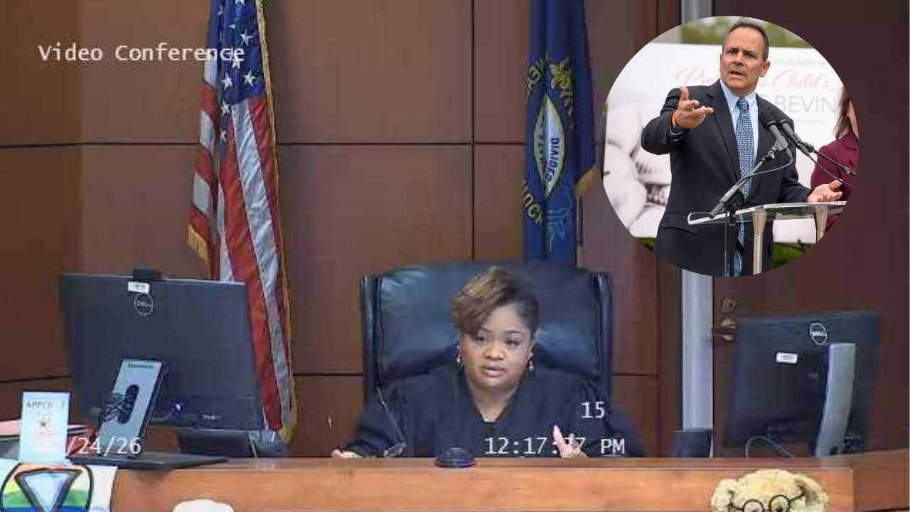 Watch | Former KY Gov. Matt Bevin appears virtually in contempt of ...
