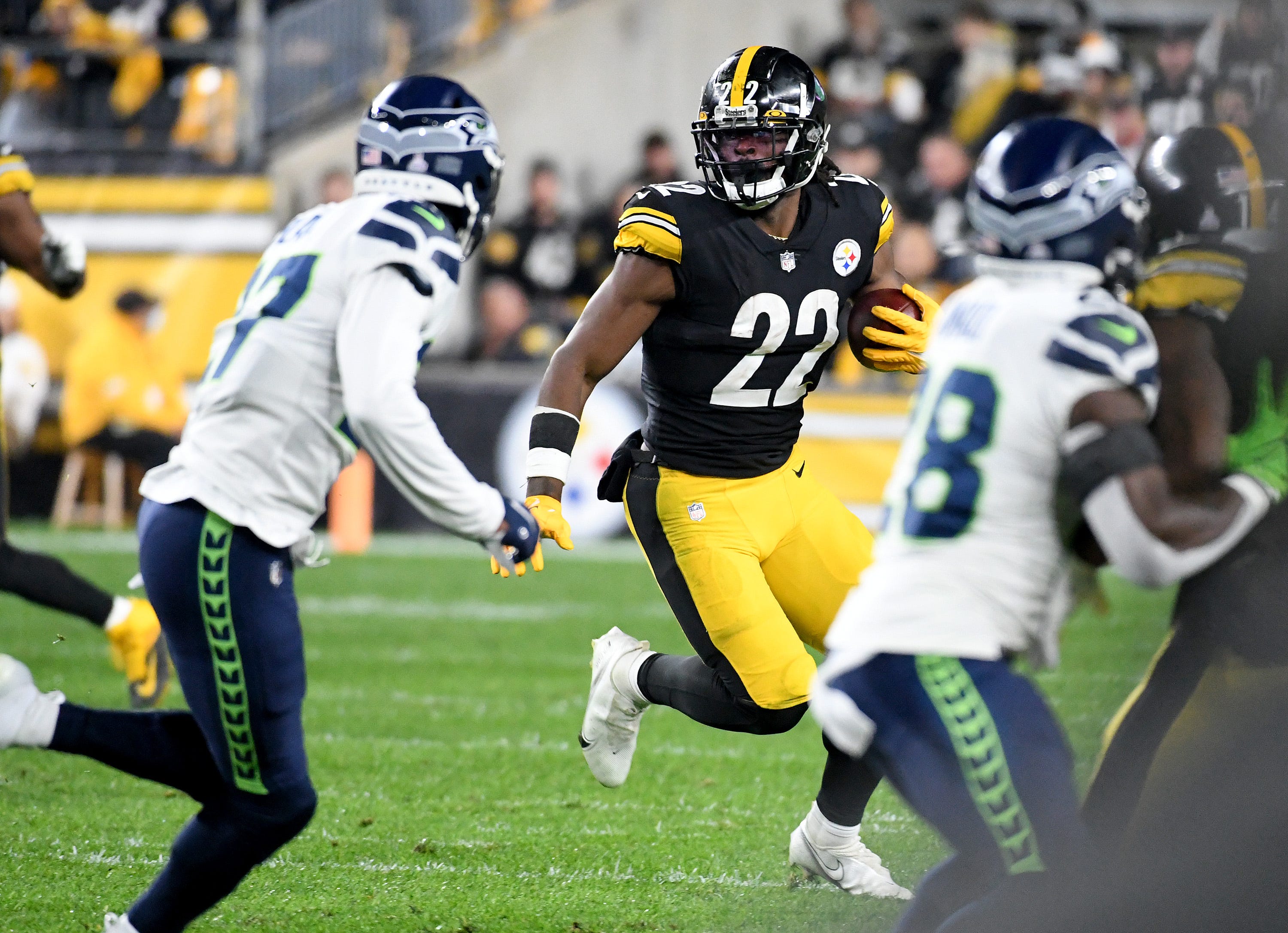 Najee Harris signing ideal for Seahawks at this juncture of offseason