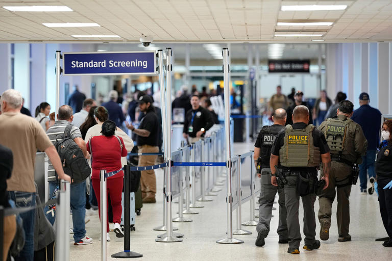 Houston airport has become a symbol for the shutdown's impacts on air ...