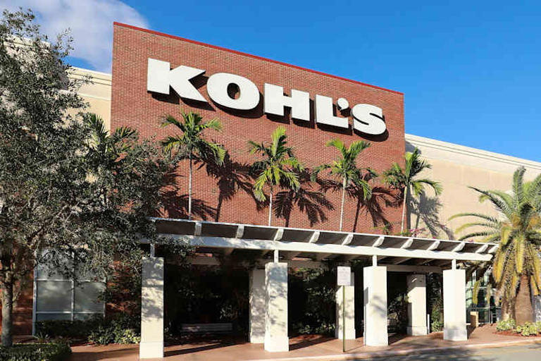 Kohl's is selling a cute basket storage end table