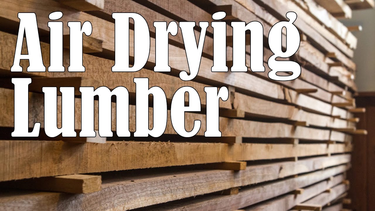Air drying your own lumber tips