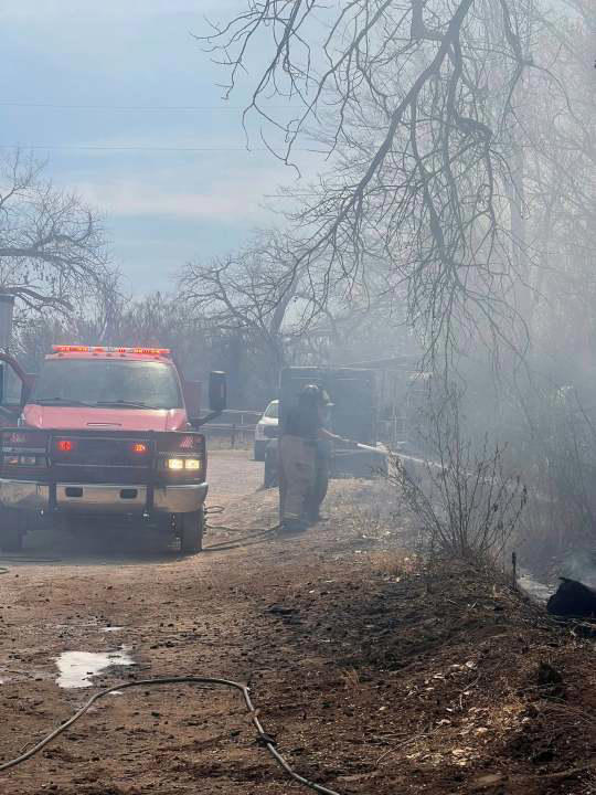 Fire destroys historic adobe church in San Acacia, New Mexico