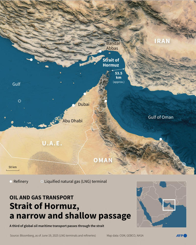 Iran threatens to take control of 'strategic' Bab al-Mandeb Strait if ...