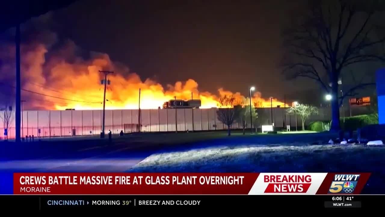 Fuyao fire: Crews continue to monitor massive fire at glass plant in ...