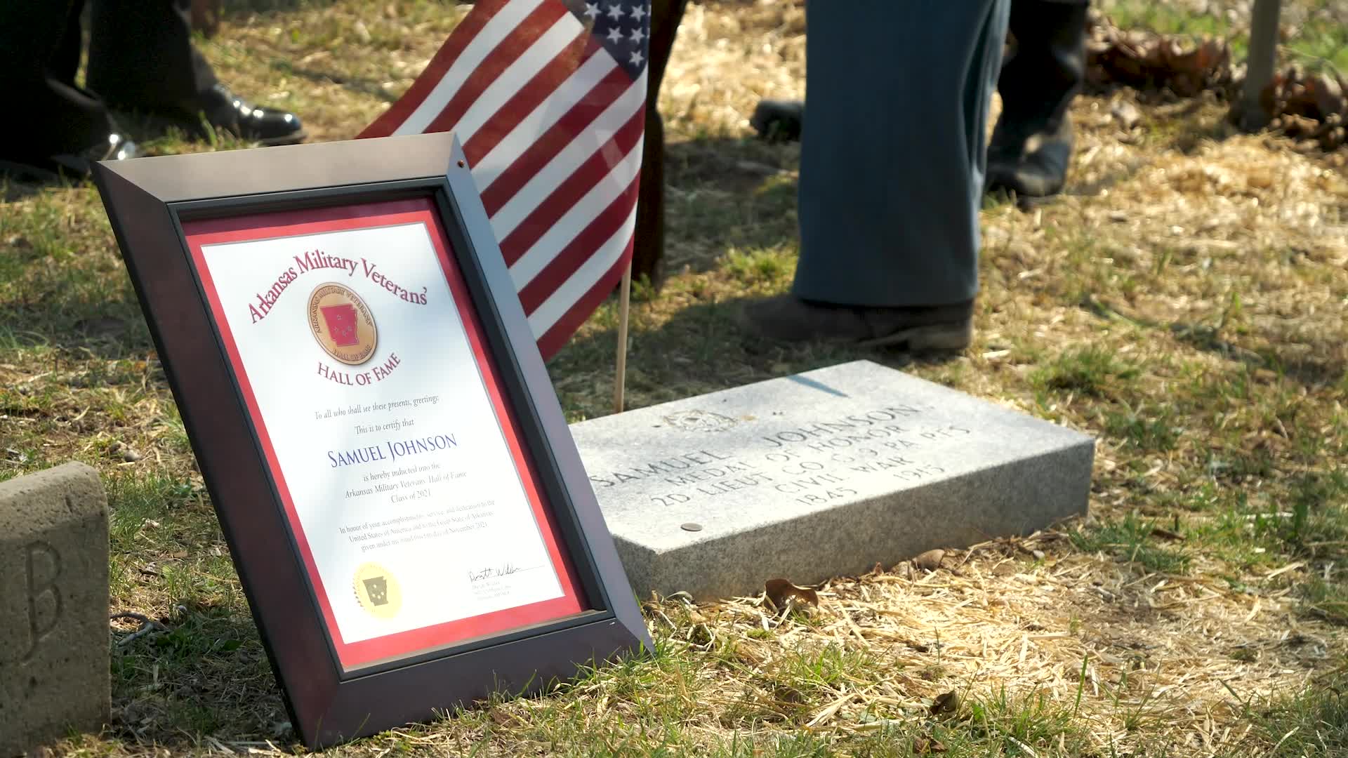 Ceremony held for Civil War Congressional Medal of Honor recipient