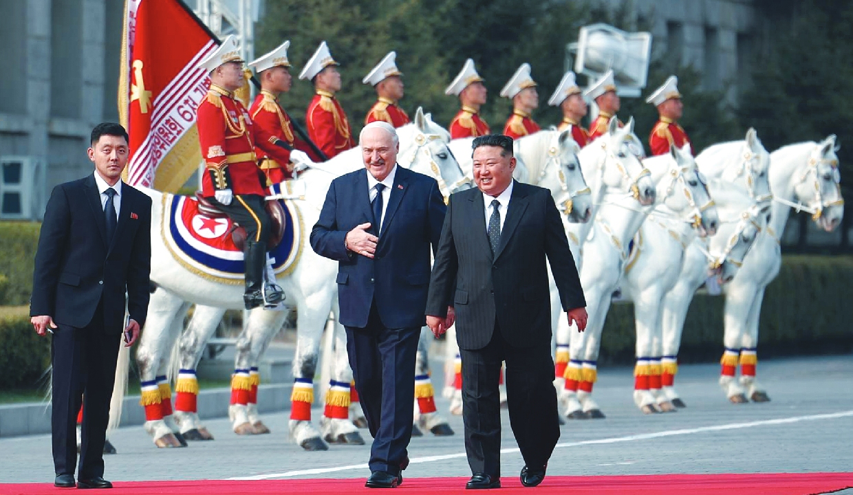 Belarusian president Lukashenko arrives in North Korea for talks with ...