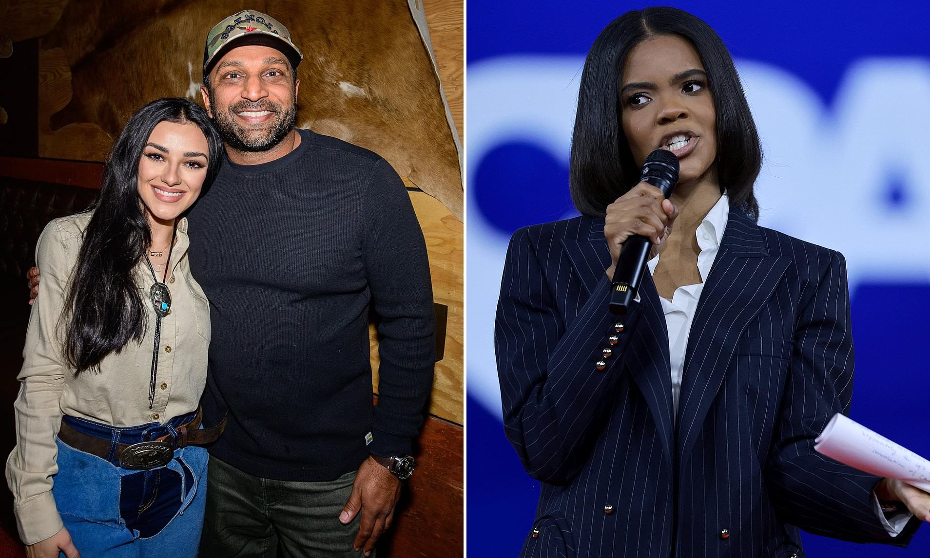 Kash Patel's country singer girlfriend hits back at Candace Owens ...